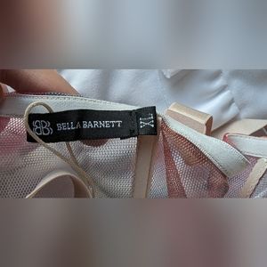 Bella Barnett | Dresses | Bella Barnett New Xl Pink Floral Midi Dress ...
